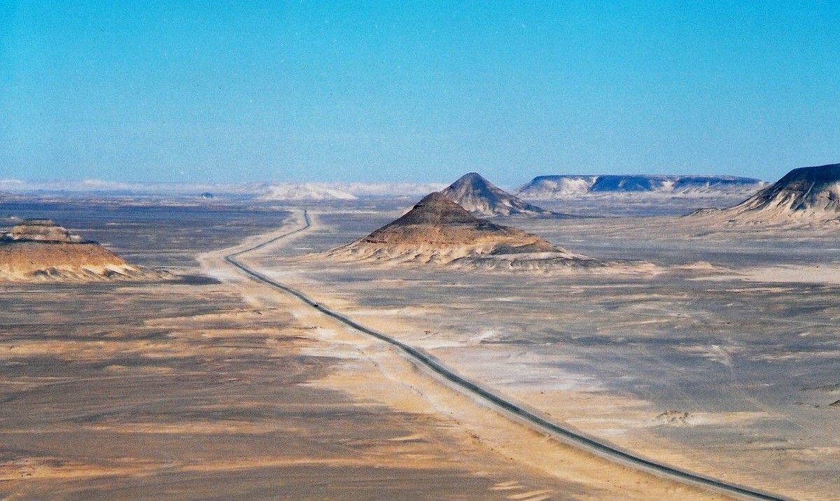 The Black Desert: The Eruption of Volcanoes in Egypt 180 Million Years Ago