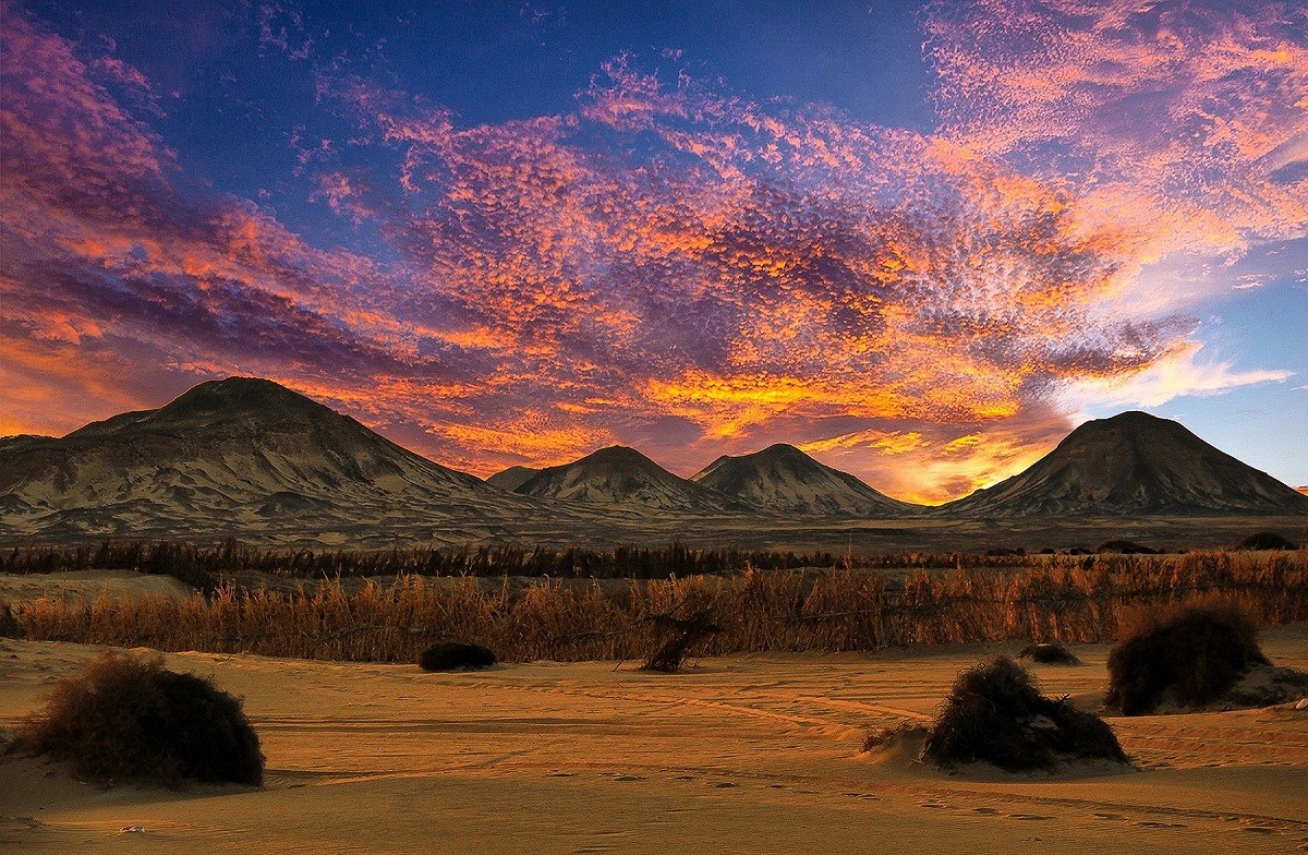 The Black Desert: The Eruption of Volcanoes in Egypt 180 Million Years Ago